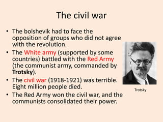 1. The Russian revolution | PPT