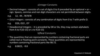 fundamentals of c | PPTX