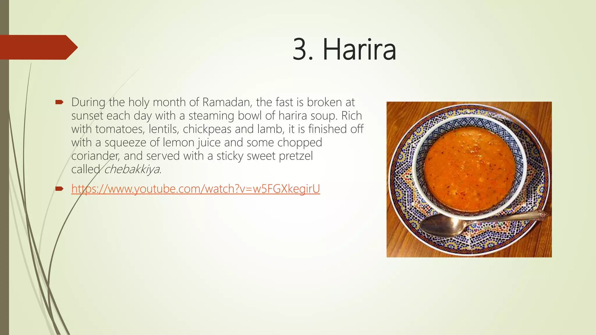 Typical moroccan food | PPTX
