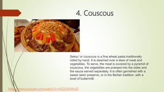 Typical moroccan food | PPTX