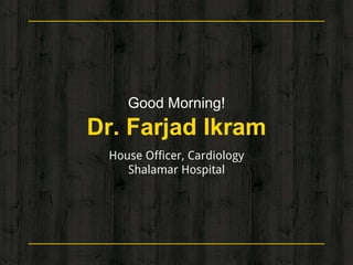 Cardiology 1.3. Syncope - by Dr. Farjad Ikram | PPTX