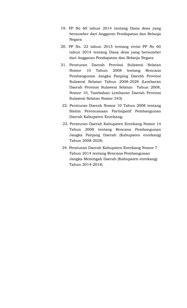 Perdes RPJMDes | DOC