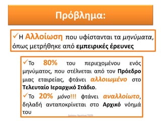 3.Δ.1 Επικοινωνία - Έννοια - Σπουδαιότητα Επικοινωνίας | PDF