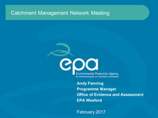 1. Opening Remarks - Andy Fanning | PDF | Environmental Services ...