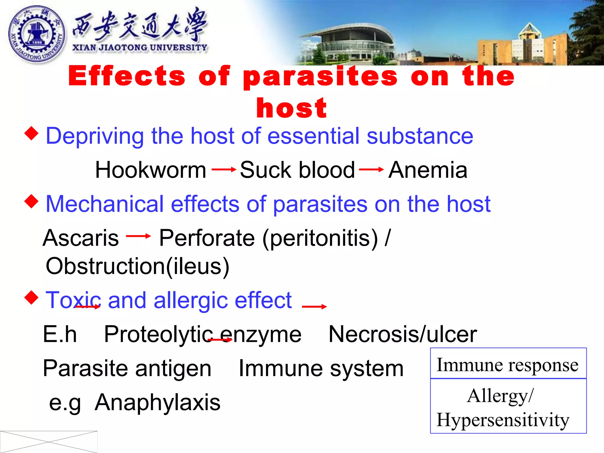 1.general introduction to medical parasitology | PPT