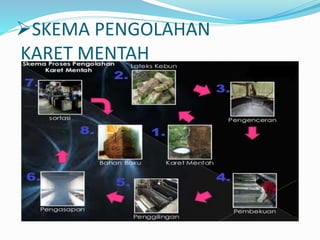 1.proses pembuatan bahan karet | PPTX
