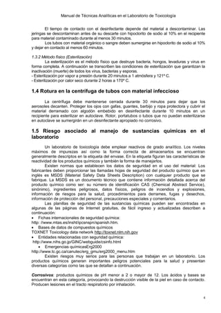 1. toxicología capitulo 1 | PDF