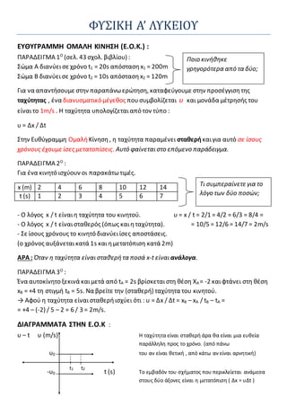 Φυσική A' Λυκείου κεφάλαιο 1.1 (2) | DOCX