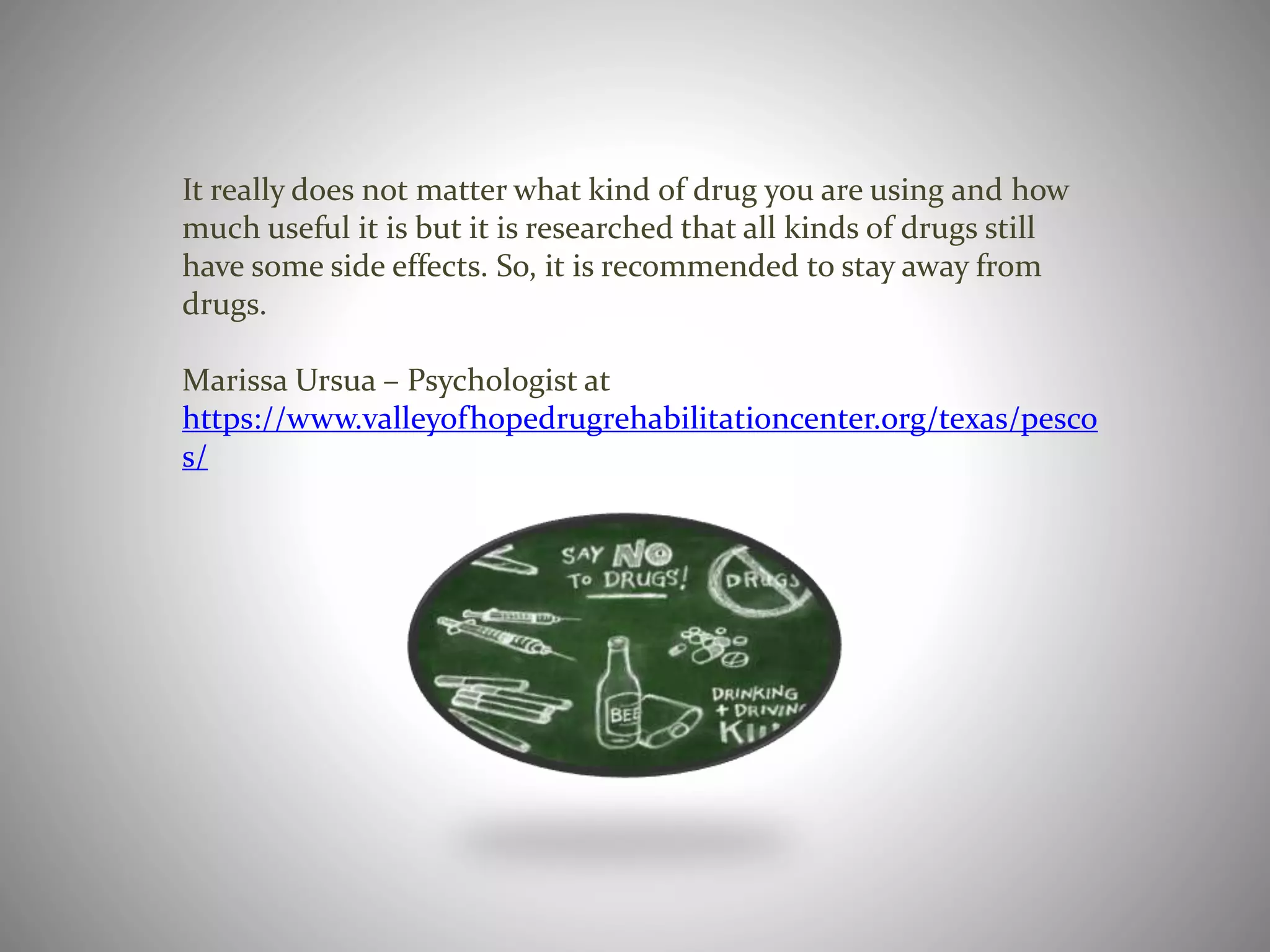 Disadvantages of Using Drug | PPTX