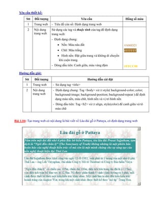 html/css exercise | PDF