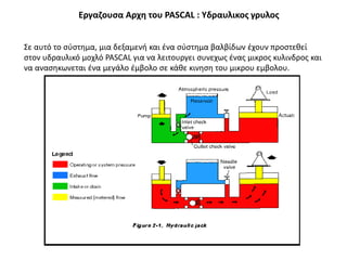 υδραυλικα συστηματα 1 | PPTX