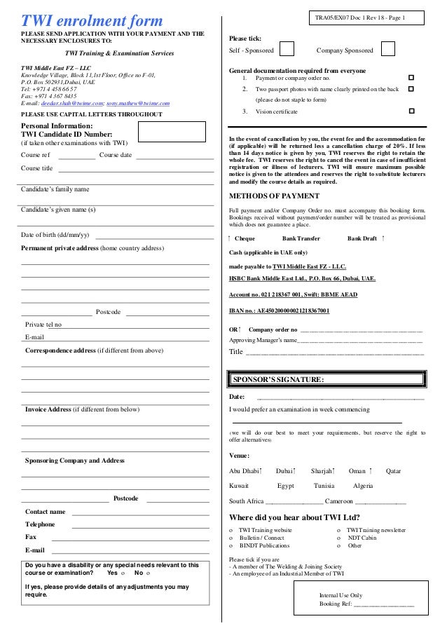 1. me enrolment_form