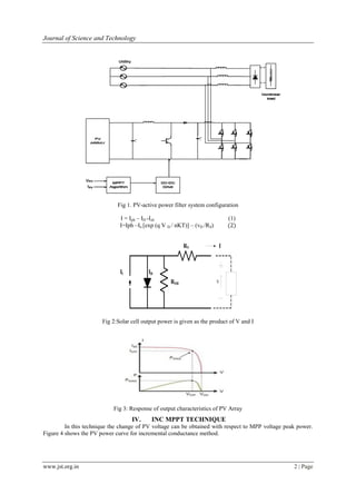 1.a fuzzy based pv apf controller for compensating current harmonics (2) | PDF