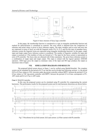 1.a fuzzy based pv apf controller for compensating current harmonics (2) | PDF