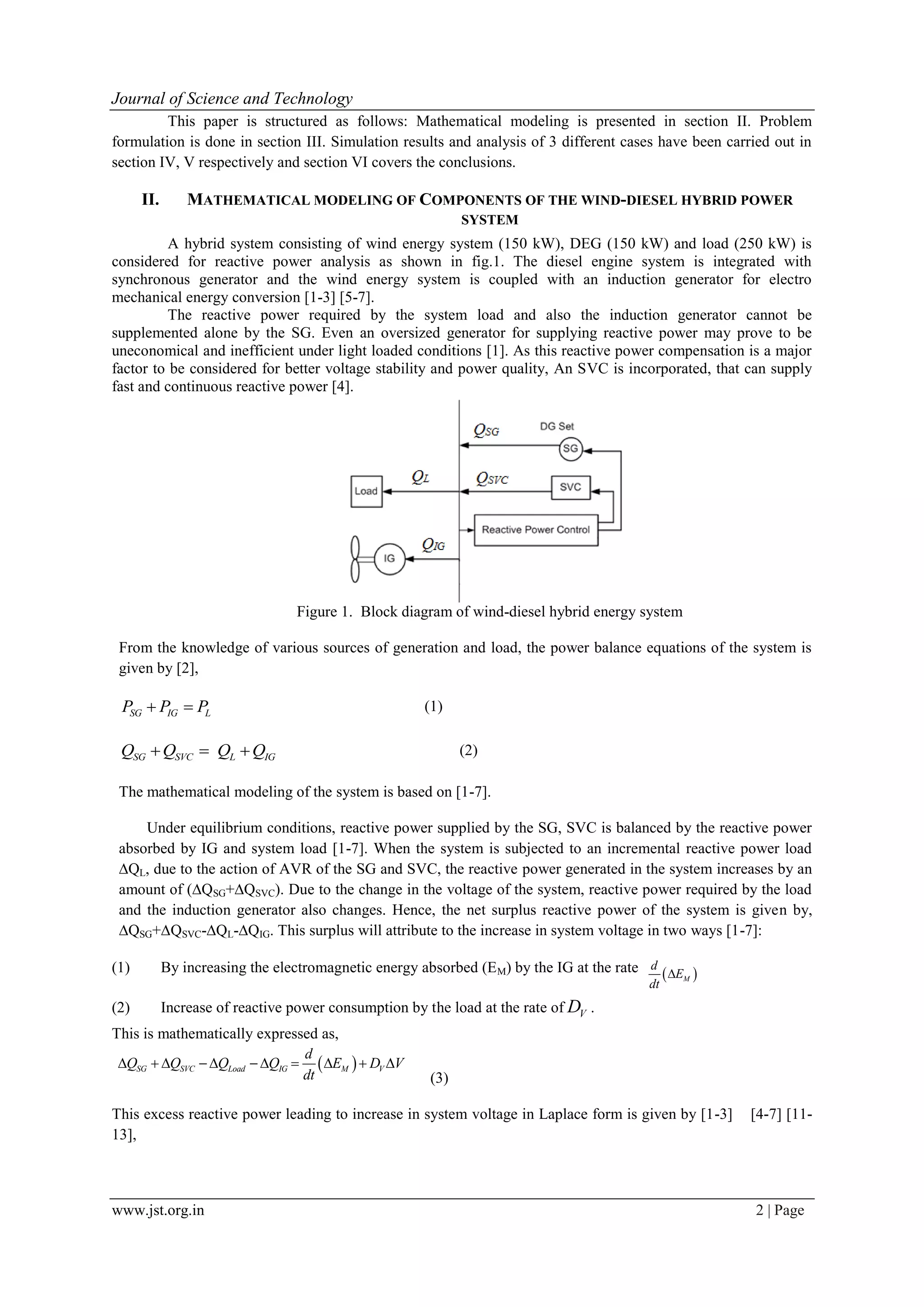 1firefly Algorithm Based Reactive Power Control Of An Isolated Wind