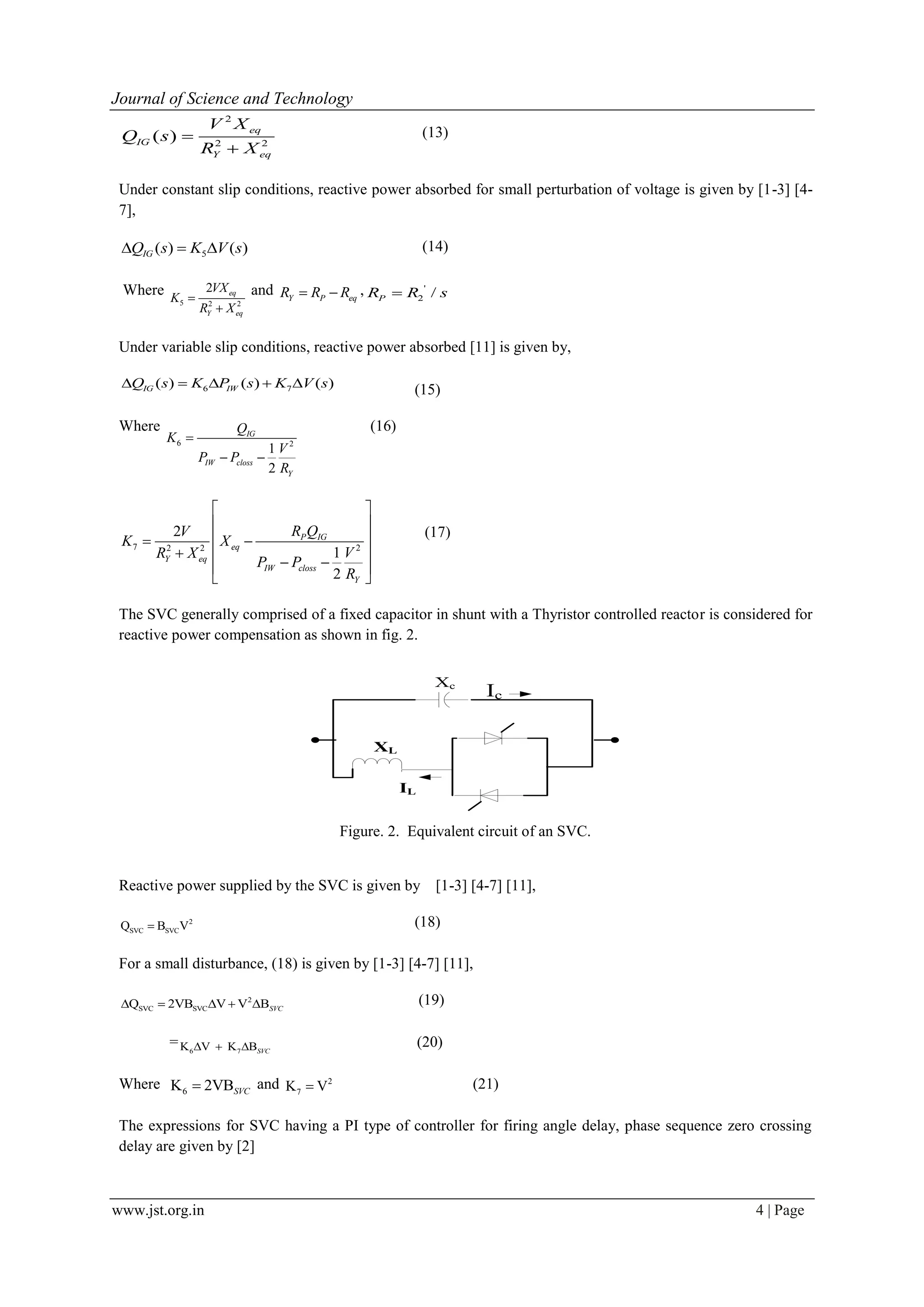 1firefly Algorithm Based Reactive Power Control Of An Isolated Wind