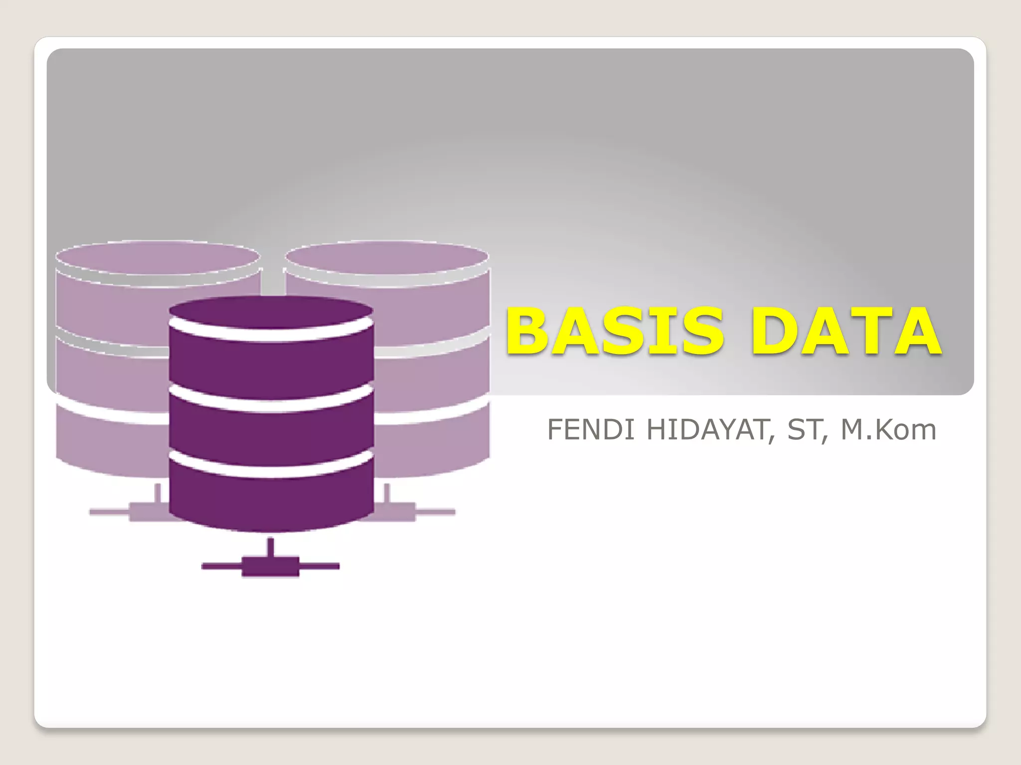 1. Pengantar Basis Data | PDF