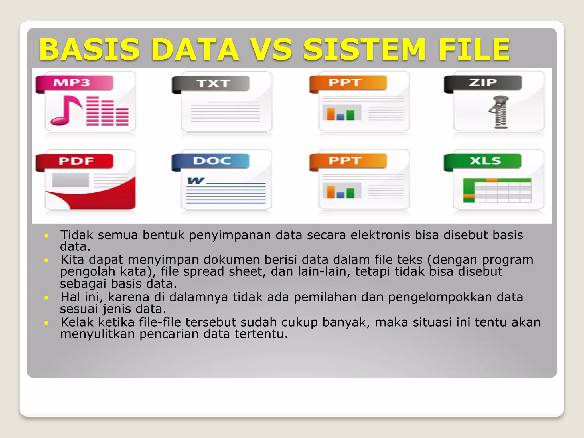 1. Pengantar Basis Data | PDF