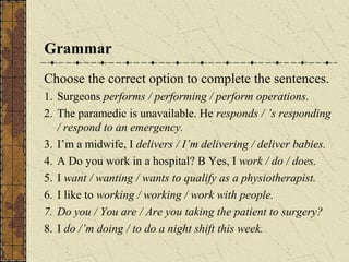 1. Grammar Review | PPT