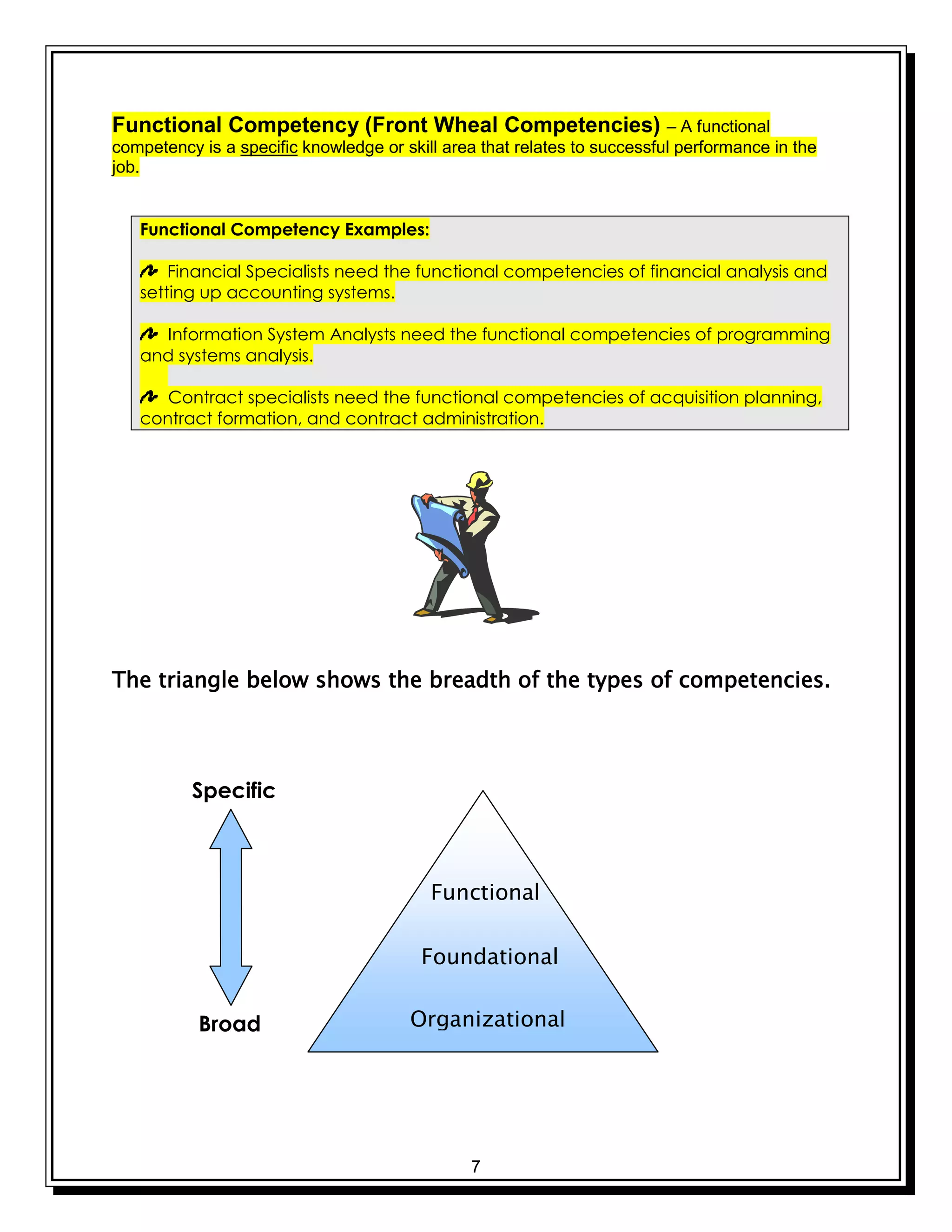 Guide for writing functional competencies (annotated) | PDF
