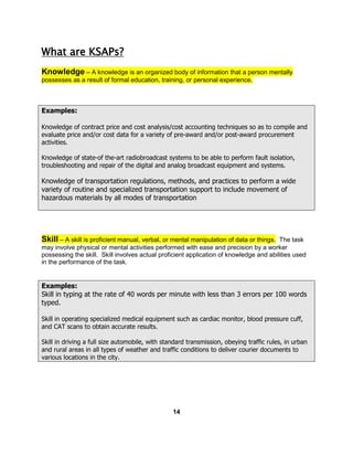 Guide for writing functional competencies (annotated) | PDF