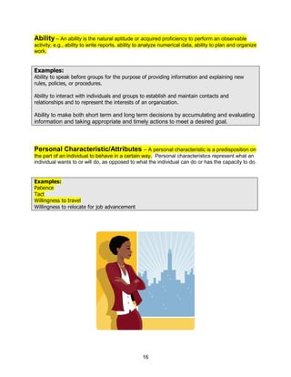 Guide for writing functional competencies (annotated) | PDF