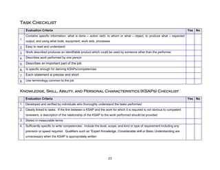 Guide for writing functional competencies (annotated) | PDF