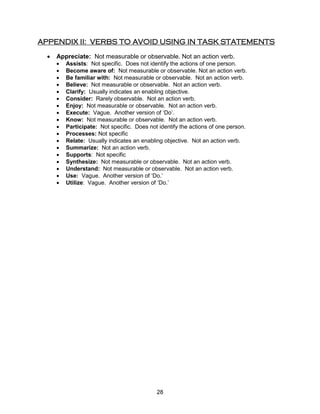 Guide for writing functional competencies (annotated) | PDF