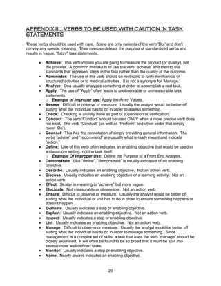 Guide for writing functional competencies (annotated) | PDF