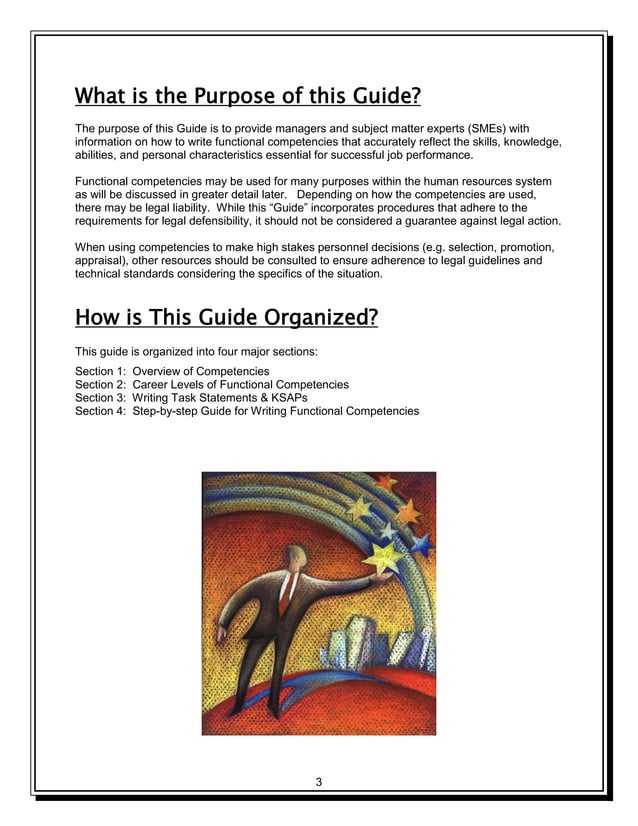 Guide for writing functional competencies (annotated) | PDF