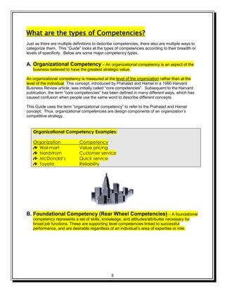 Guide for writing functional competencies (annotated) | PDF