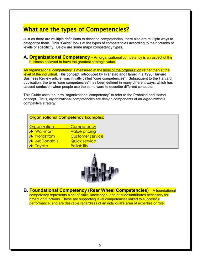 Guide for writing functional competencies (annotated) | PDF