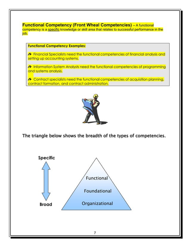 Guide for writing functional competencies (annotated) | PDF