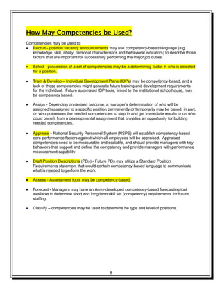 Guide for writing functional competencies (annotated) | PDF