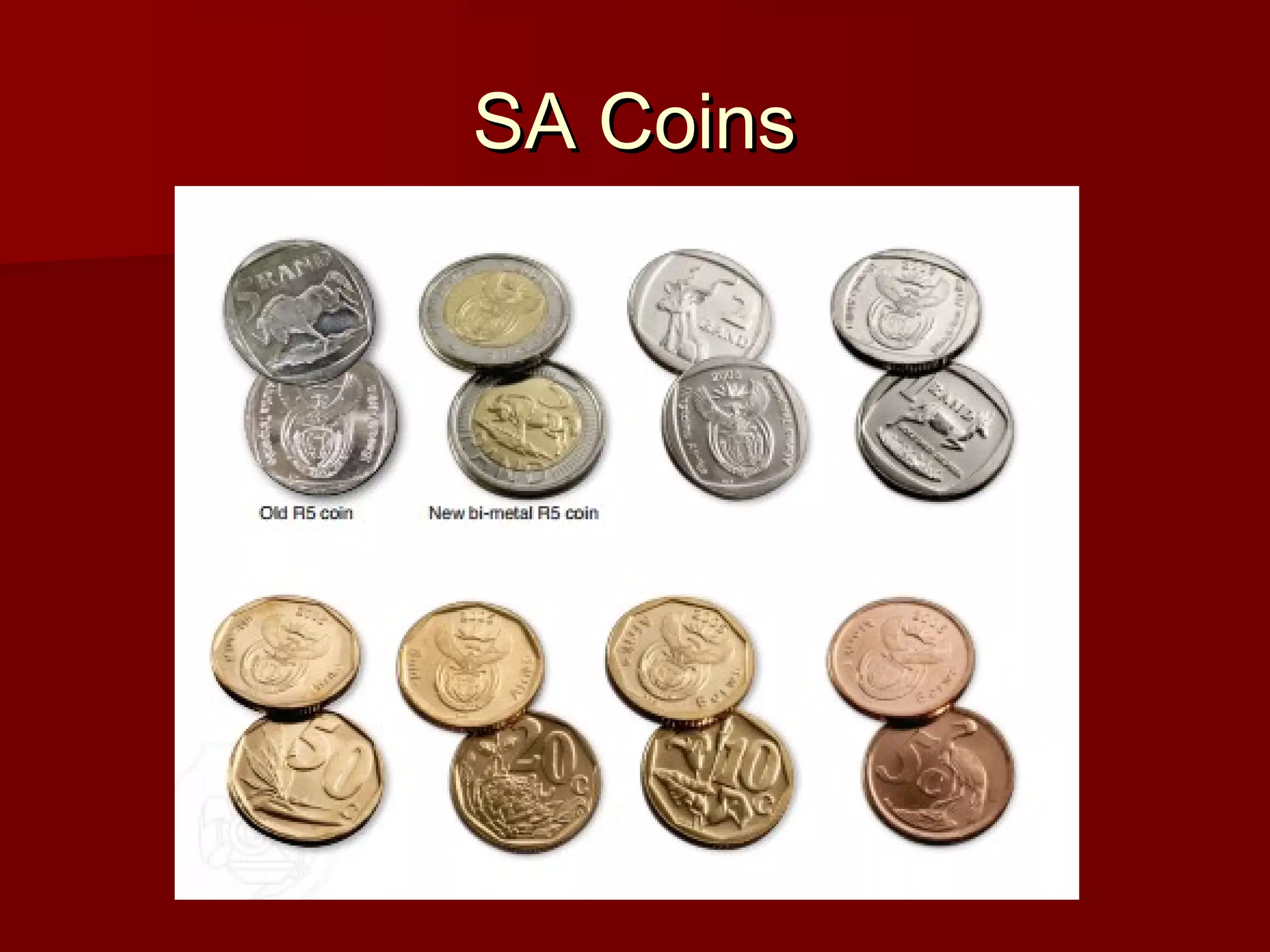 Grade 2 - SA money coins and notes | PPT