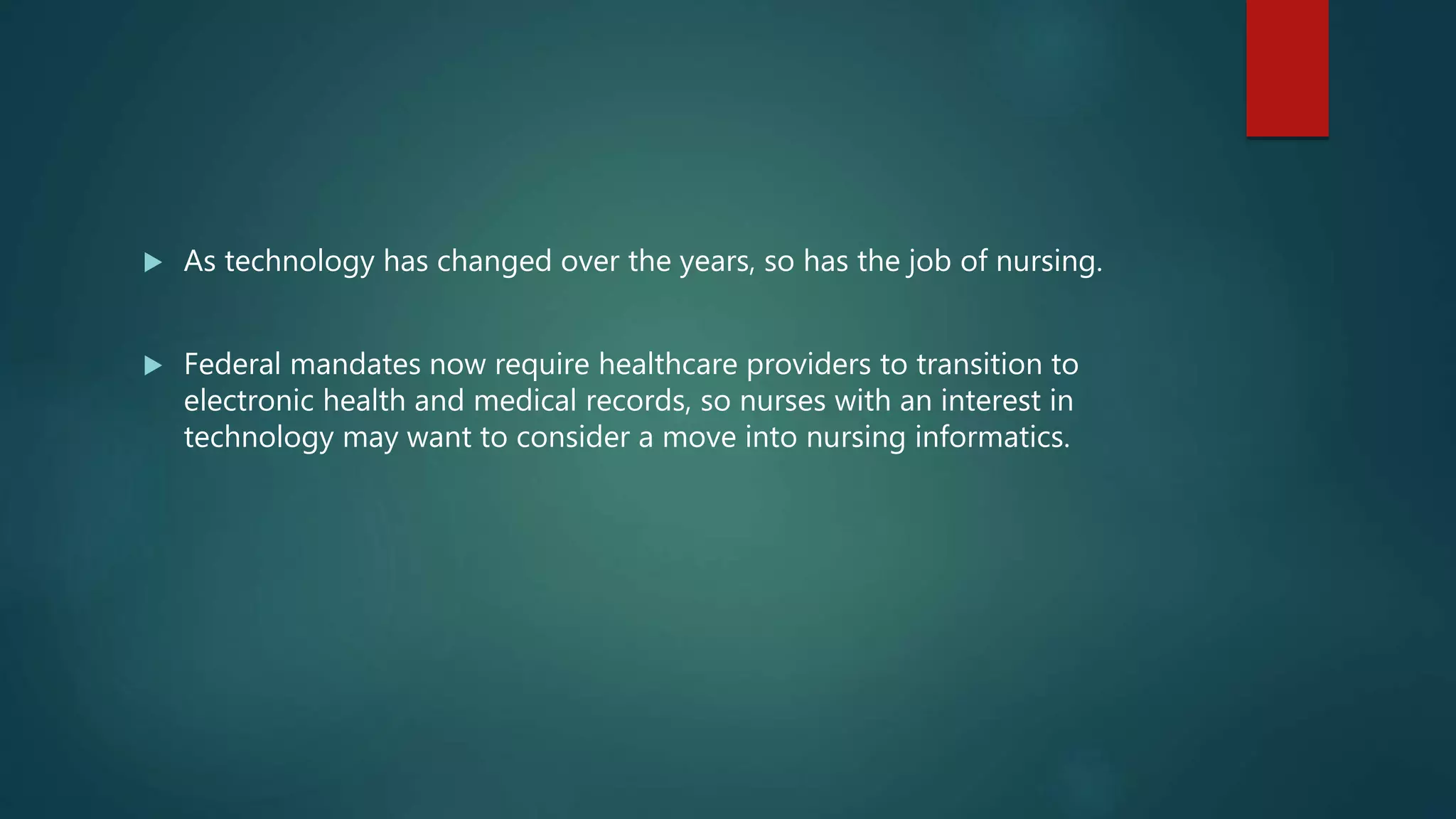 Introduction to Nursing Informatics | PPTX