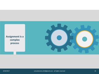 Consulting assignments 101 | PDF
