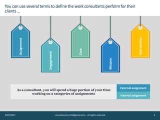 Consulting assignments 101 | PDF