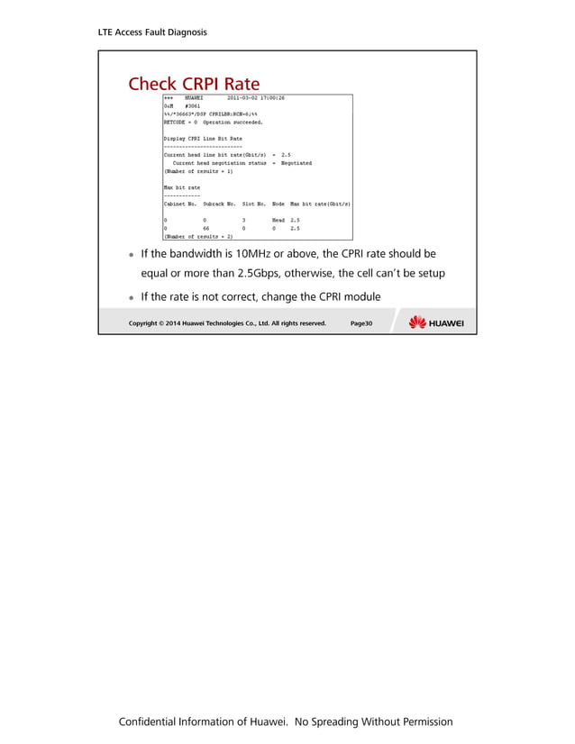 1.oeo000030 lte access fault diagnsis issue1 | PDF
