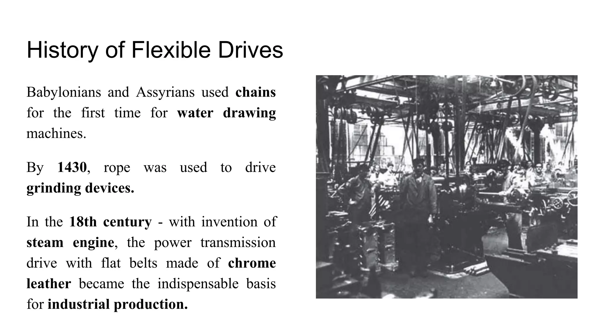 1.introduction to flexible drives & belts | PPT