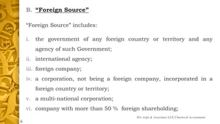 Foreign contribution (regulation) act, 2010 NGOs & Society-dollar | PPT
