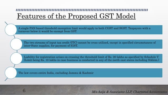 Overview of GST & Transition provisions | PPT