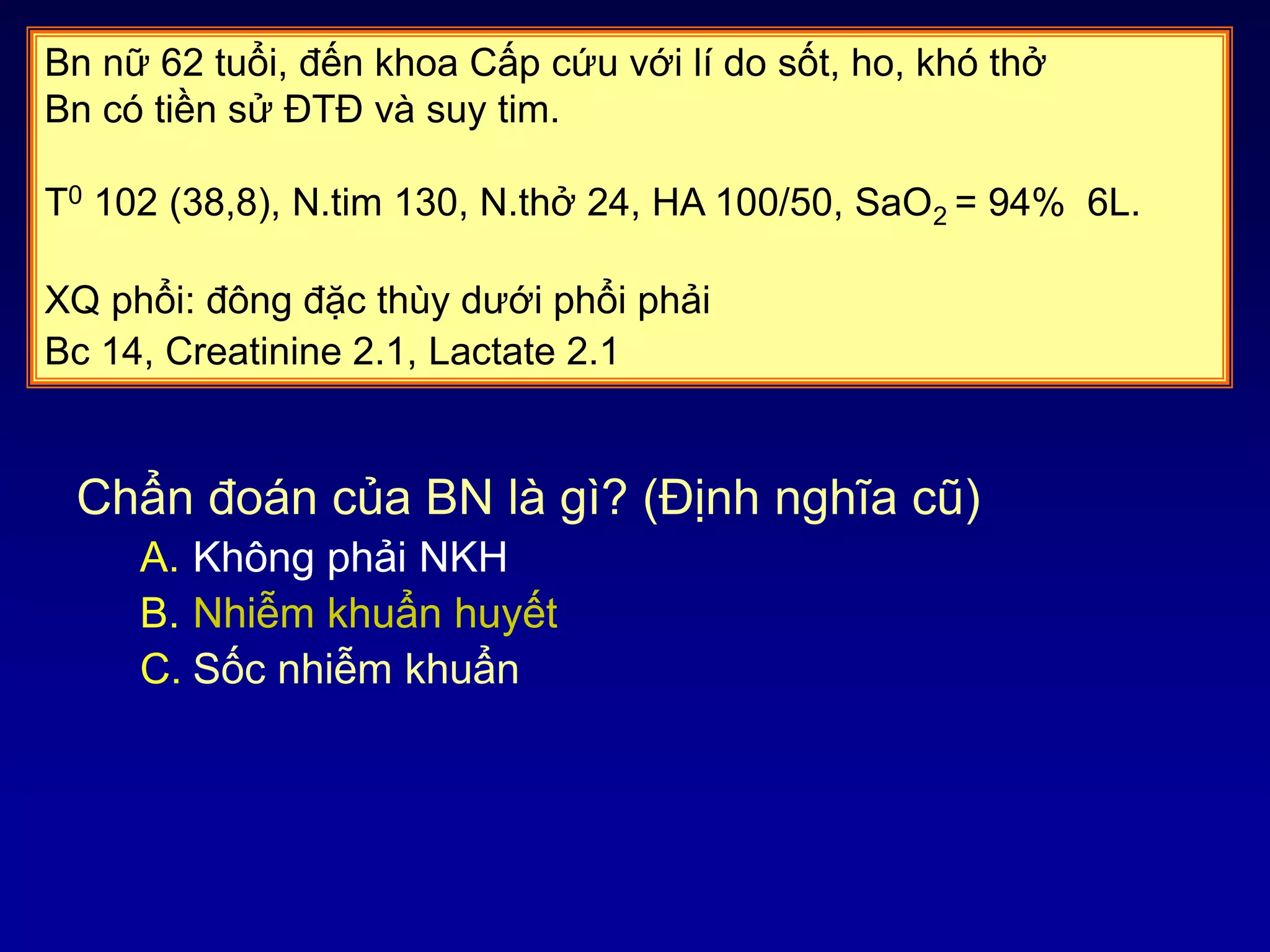 Cập nhật Nhiễm khuẩn huyết 2016 | PDF