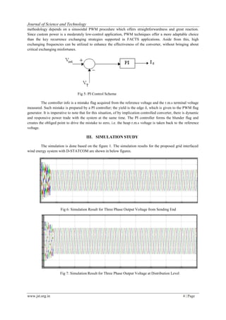 1.compensation of reactive power using d statcom in grid interfaced pv system | PDF