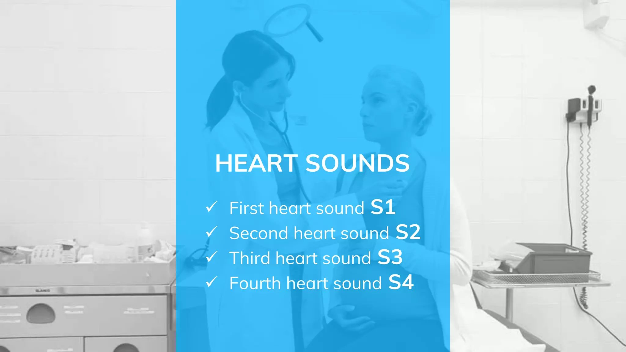 Cardiology 1.6. Heart Sounds and Murmurs - by Dr. Farjad Ikram | PPTX