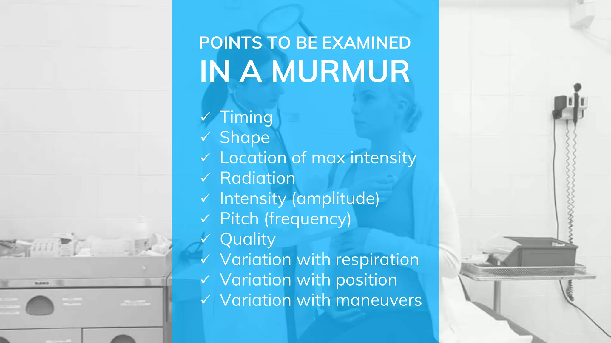 Cardiology 1.6. Heart Sounds and Murmurs - by Dr. Farjad Ikram | PPTX
