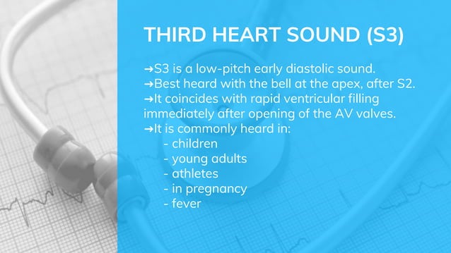 Cardiology 1.6. Heart Sounds and Murmurs - by Dr. Farjad Ikram | PPTX