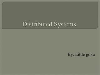 1.intro. to distributed system | PPT