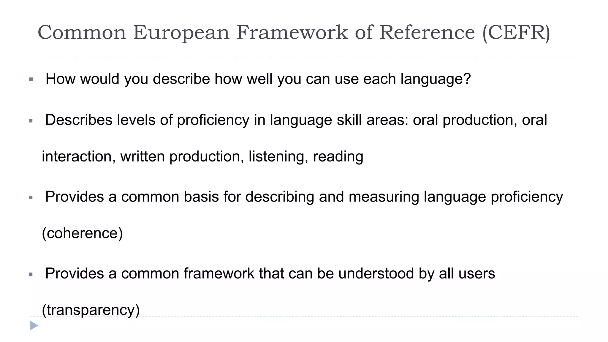Relating Language Examinations to the Common European Framework of ...
