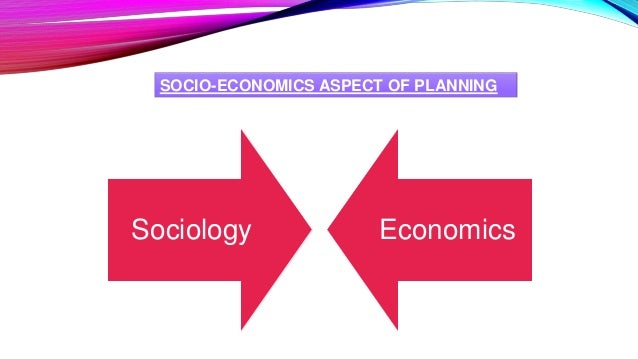 1.what is socio economics